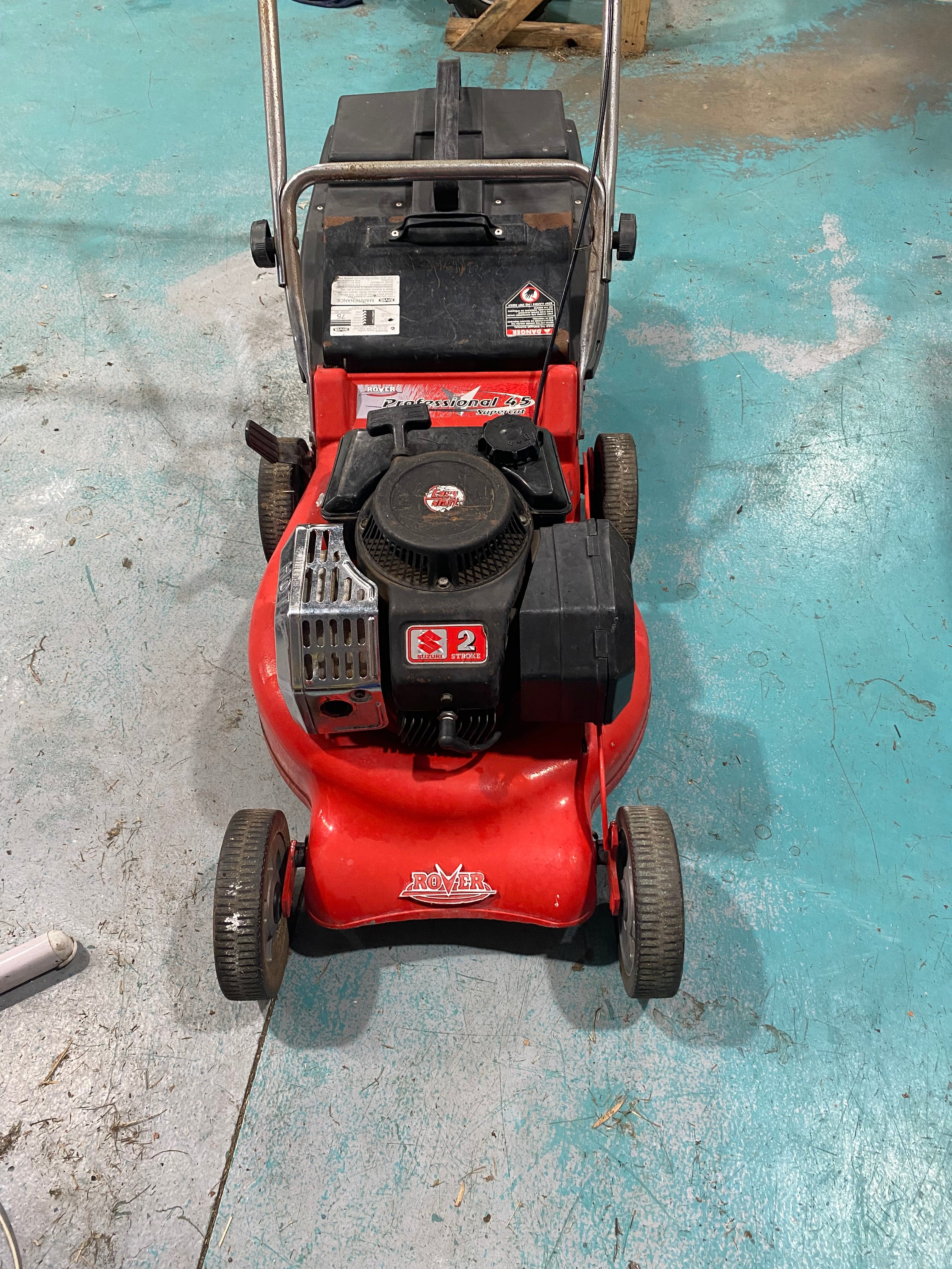 Rover 2 Stroke Push Mower Tweed Mower Centre